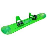 Lucky Bums Kids Boys Girls Youth Training Plastic Snowboard, 120cm ...
