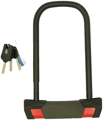 Grizzly U-Lock – Heavy-Duty Bike Lock for Bicycles, Scooters & Mopeds – Anti-Theft Hardened ...
