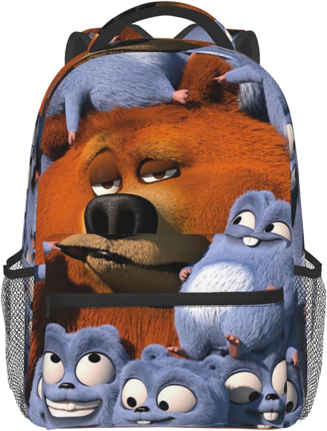 Grizzly and The Lemmings Backpack Laptop Bag Lightweight Bookbag Travel ...
