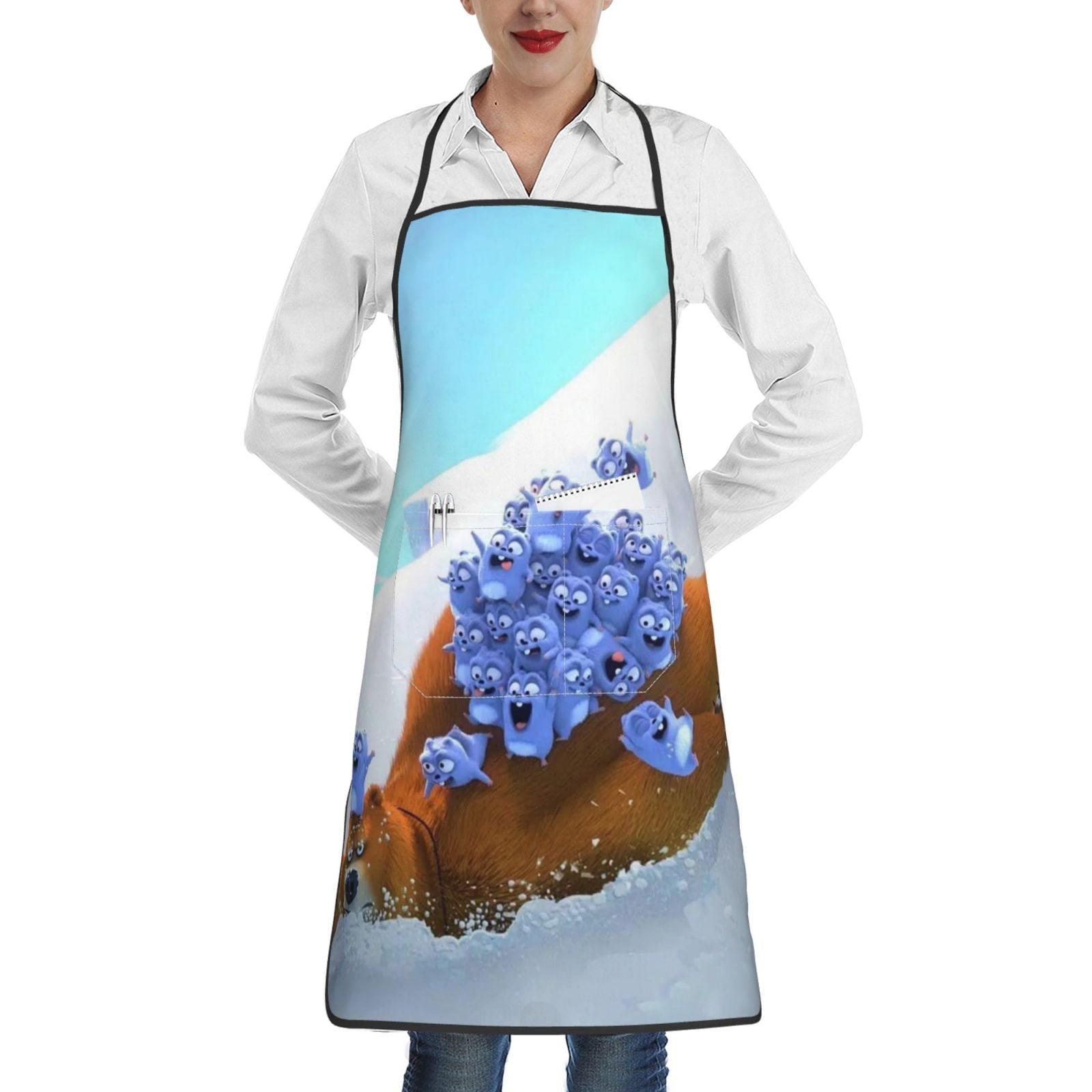 Grizzy And the Lemmings Waterproof Apron Home Decor Kitchen Fashion ...