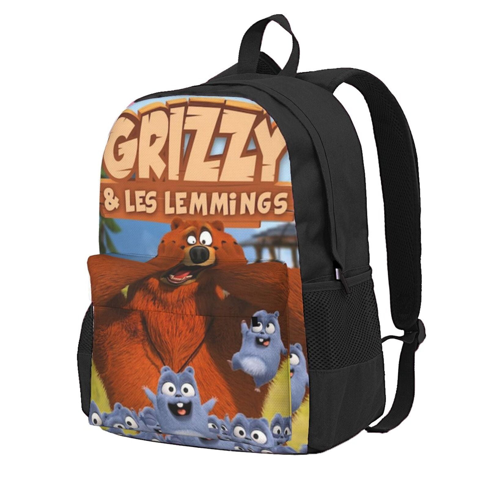 Grizzy And The Lemmings Adult Backpack Trendy Unisex Casual Rucksack ...