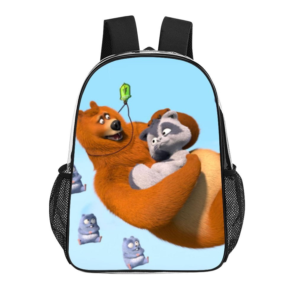 Grizzy And The Lemmings Clear Backpack Front Printed Transparent Bag ...
