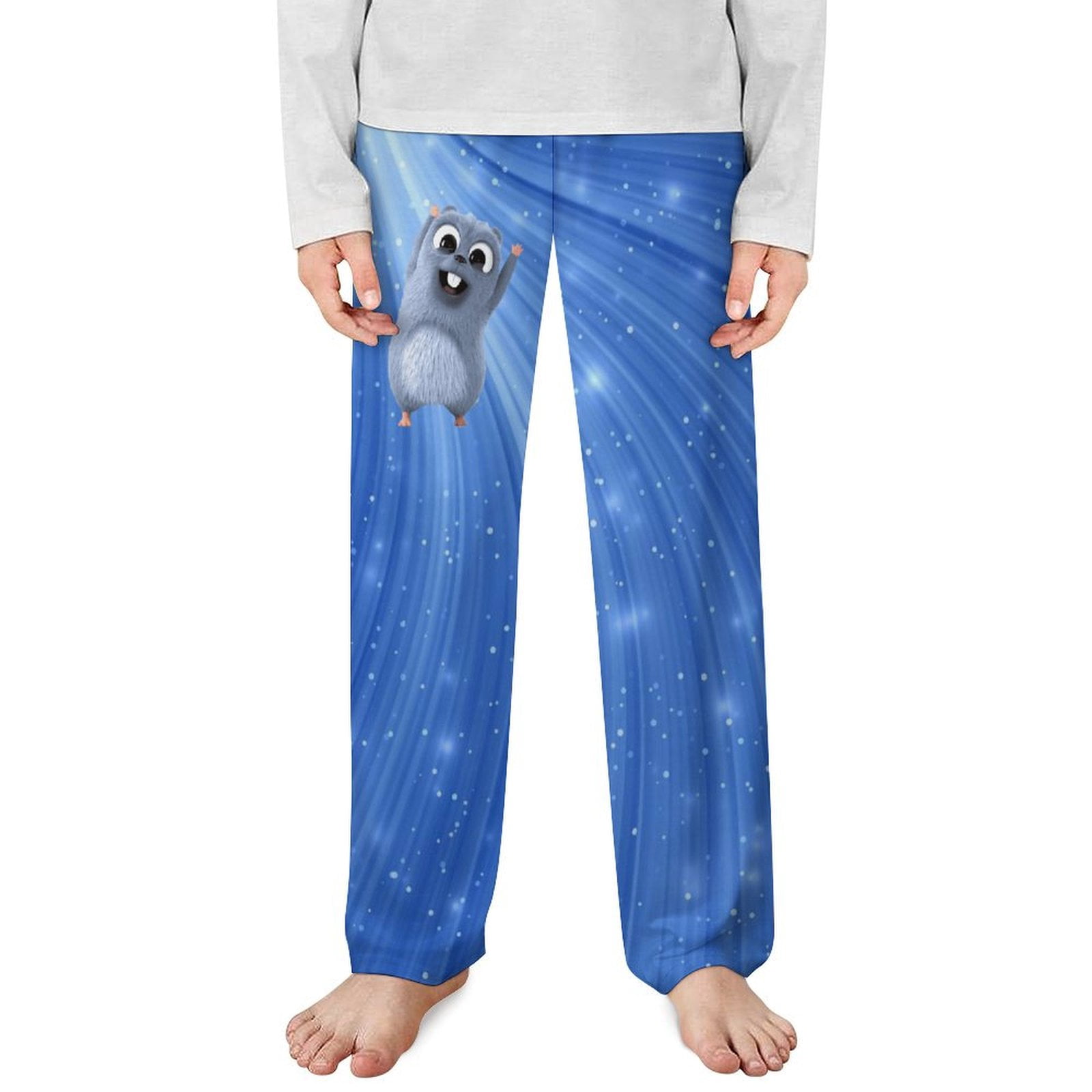 Grizzy And The Lemmings Comfy Pajamas For Kids Cozy Lounge Straight Leg ...