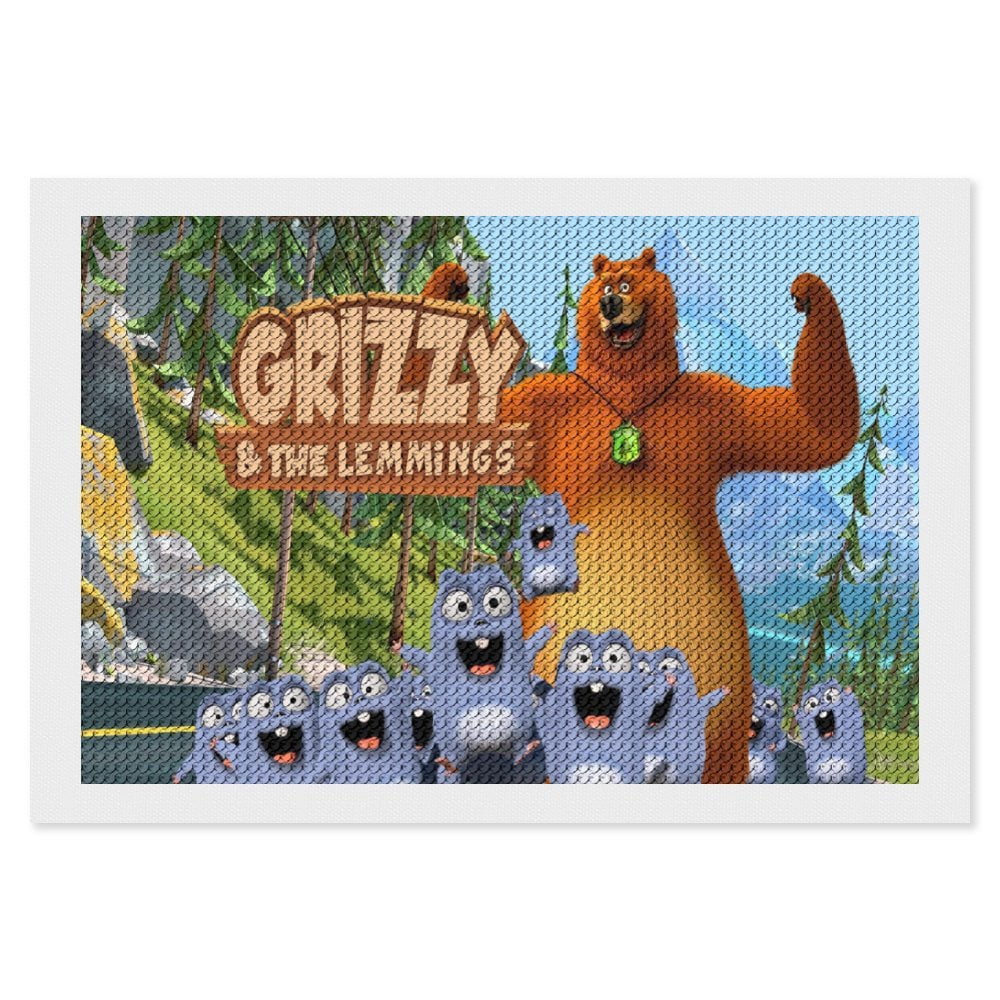 Grizzy And The Lemmings Diamond Art Kits for Adults 5D Diamond Art Kit ...