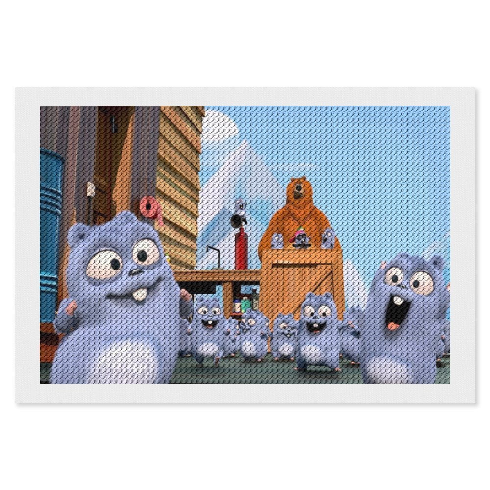 Grizzy And The Lemmings Diamond Art Kits for Adults 5D Diamond Art Kit ...