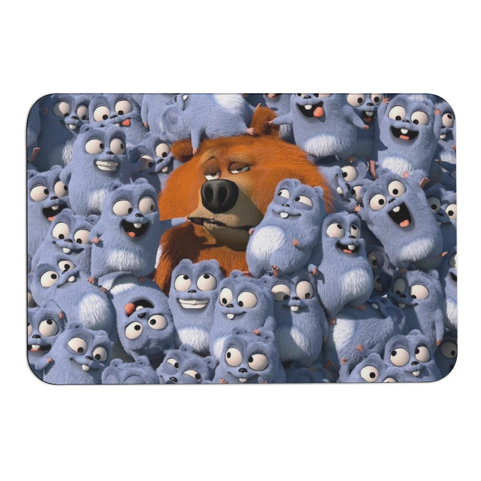 Grizzy And The Lemmings Diatom Mud Mat Non Slip Soft Floor Rugs Doormat ...