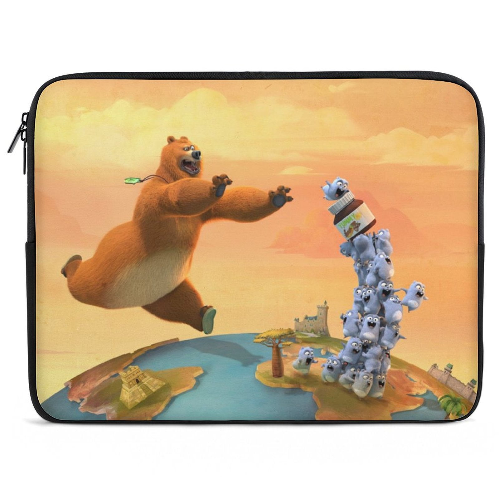 Grizzy And The Lemmings Laptop Sleeve Carrying Case Laptop Cover ...