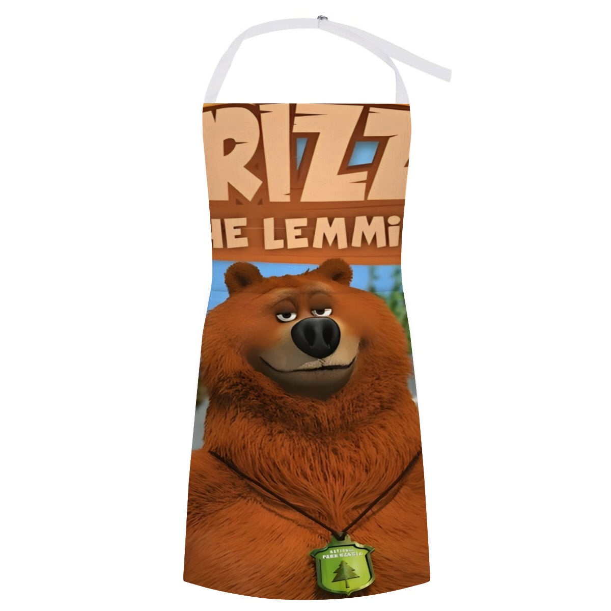 Grizzy And The Lemmings Pattern Apron Fashionable And Durable The Focus ...