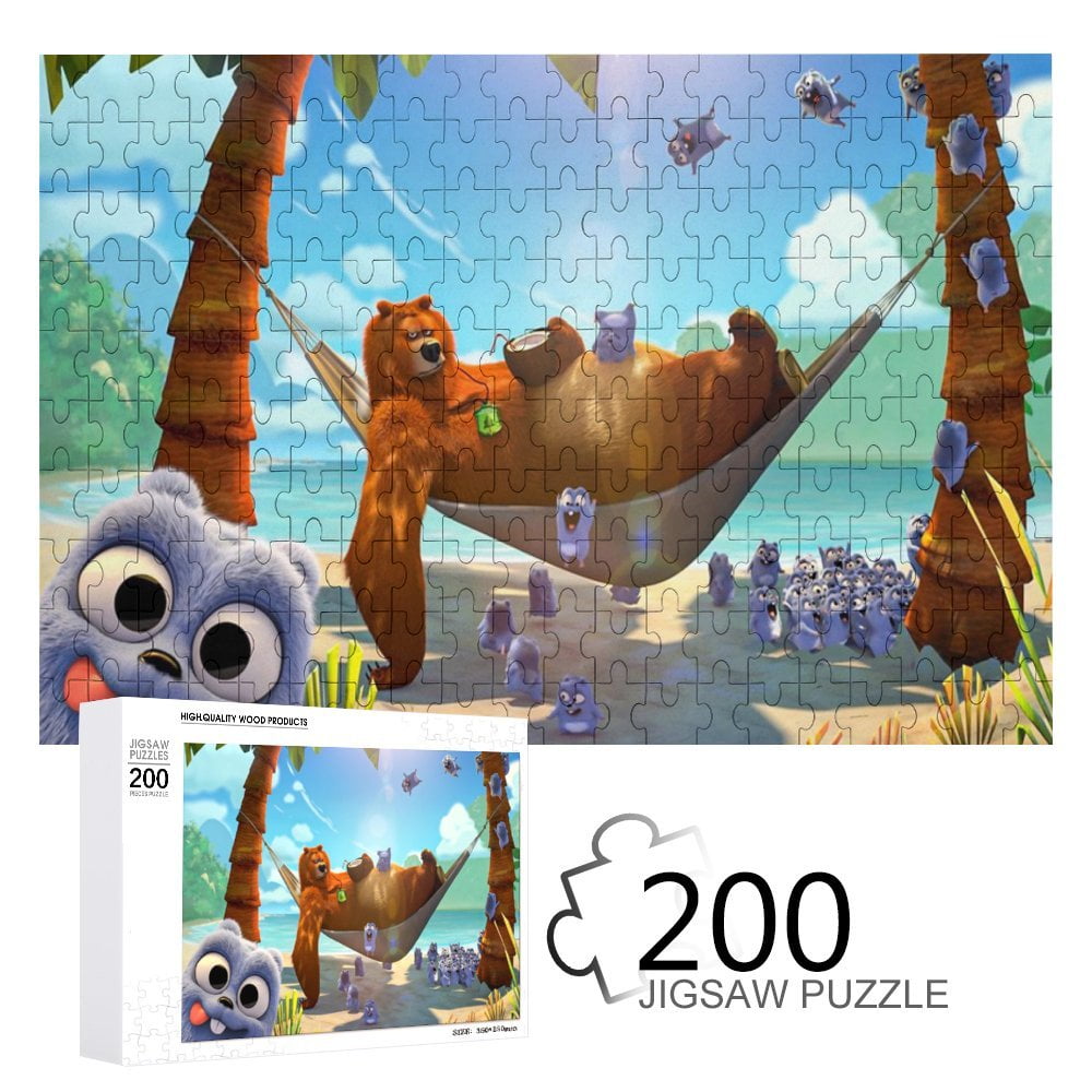 Grizzy And The Lemmings Puzzle For Adults & Kids - 200 Piece Jigsaw ...
