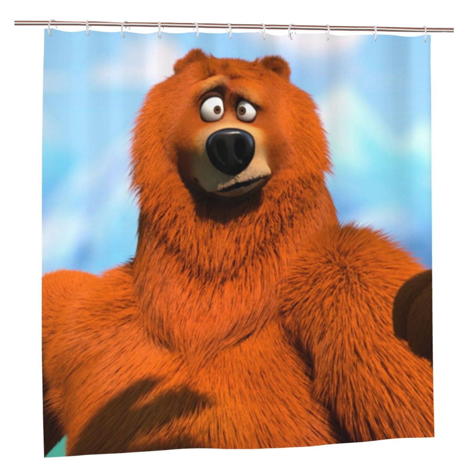 Grizzy And the Lemmings Cartoon 1 Shower Curtain Waterproof Polyester ...