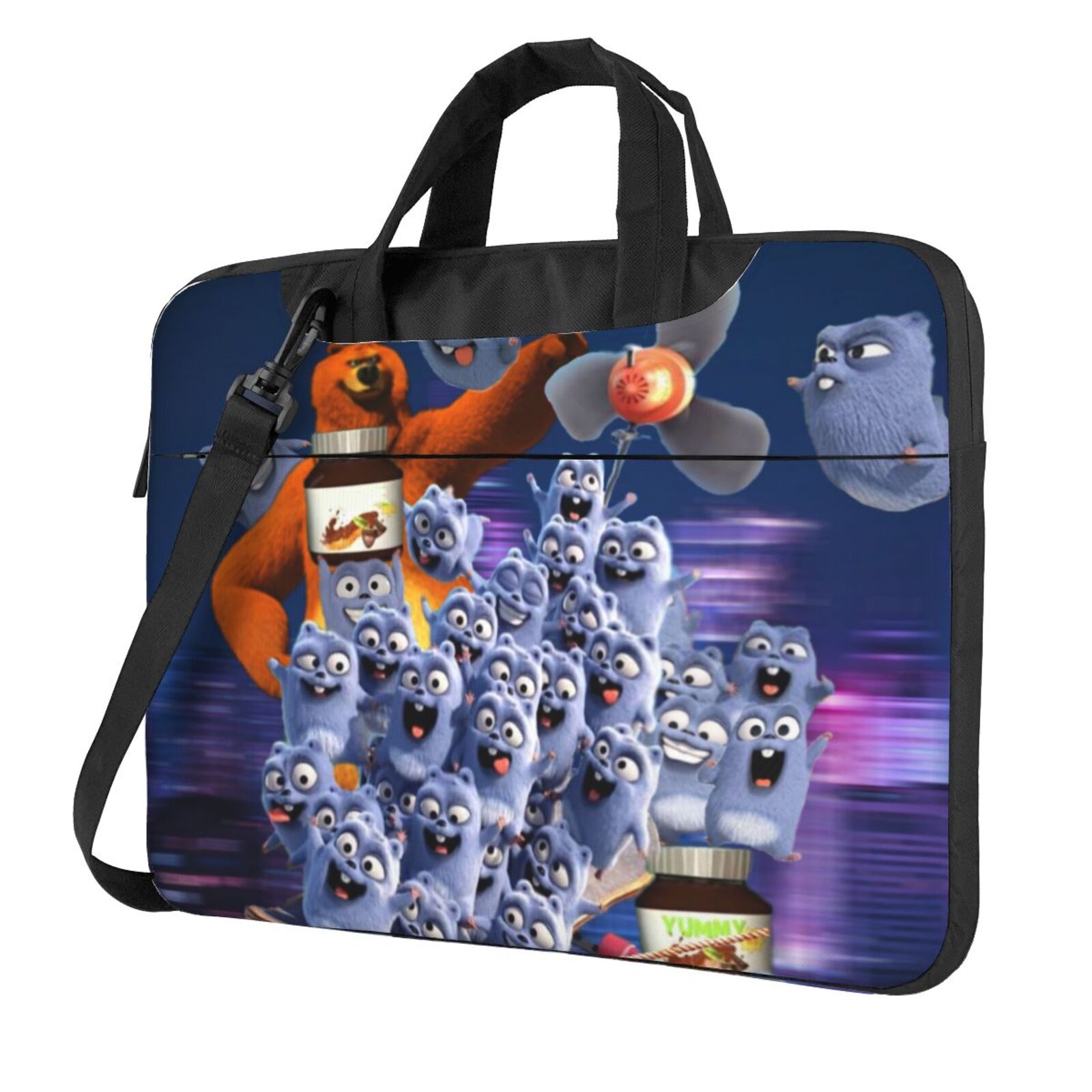 Grizzy And the Lemmings Laptop Bag Portable Shoulder Laptop Case Sleeve ...