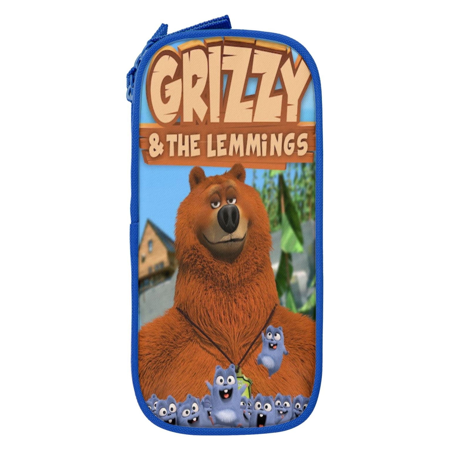 Grizzy and the Lemmings Big Capacity Pencil Case, Aesthetic Pen Pouch ...