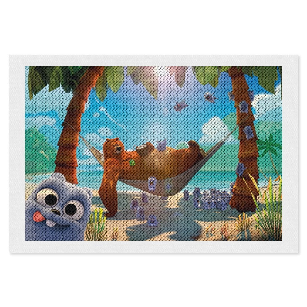 Grizzy and the Lemming Diamond Art Kits DIY 5D Anime Painting by Number ...