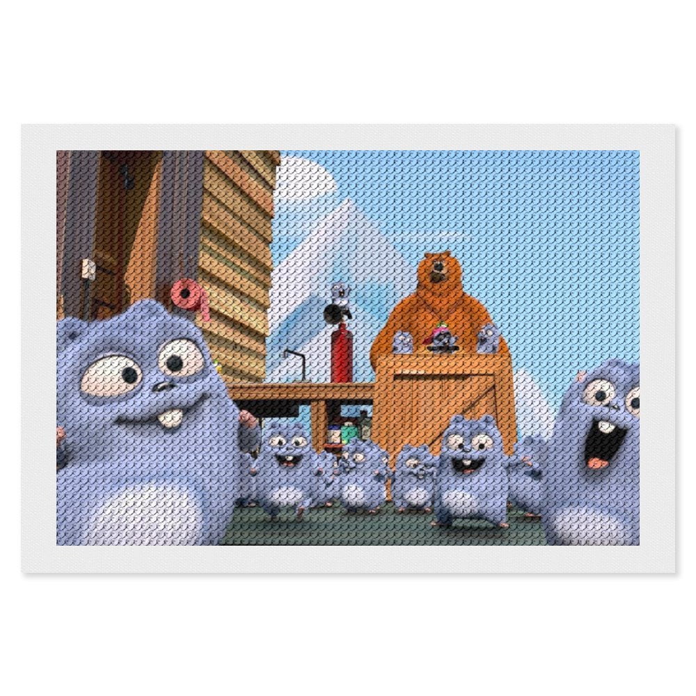 Grizzy and the Lemming Diamond Art Kits DIY 5D Anime Painting by Number ...