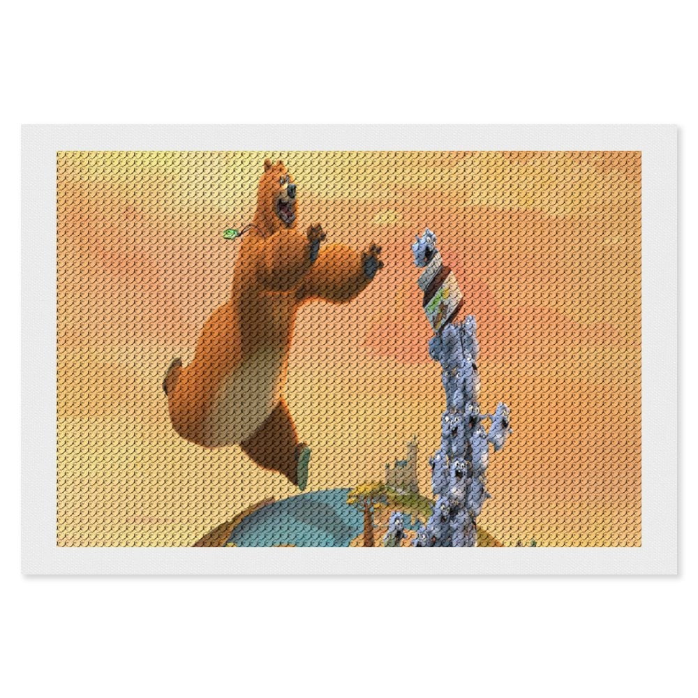 Grizzy and the Lemming Diamond Art Kits DIY 5D Anime Painting by Number ...