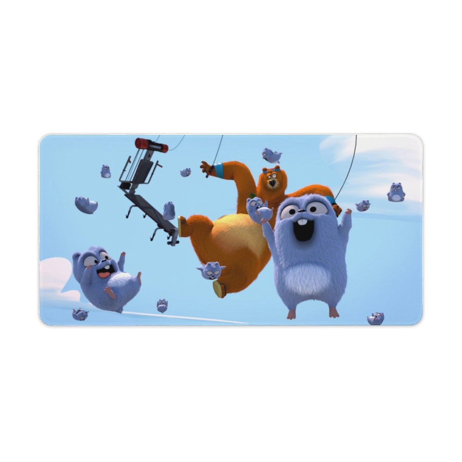 Grizzy & The Lemmings Extended Gaming Mouse Pad No-sliped Large Desk ...