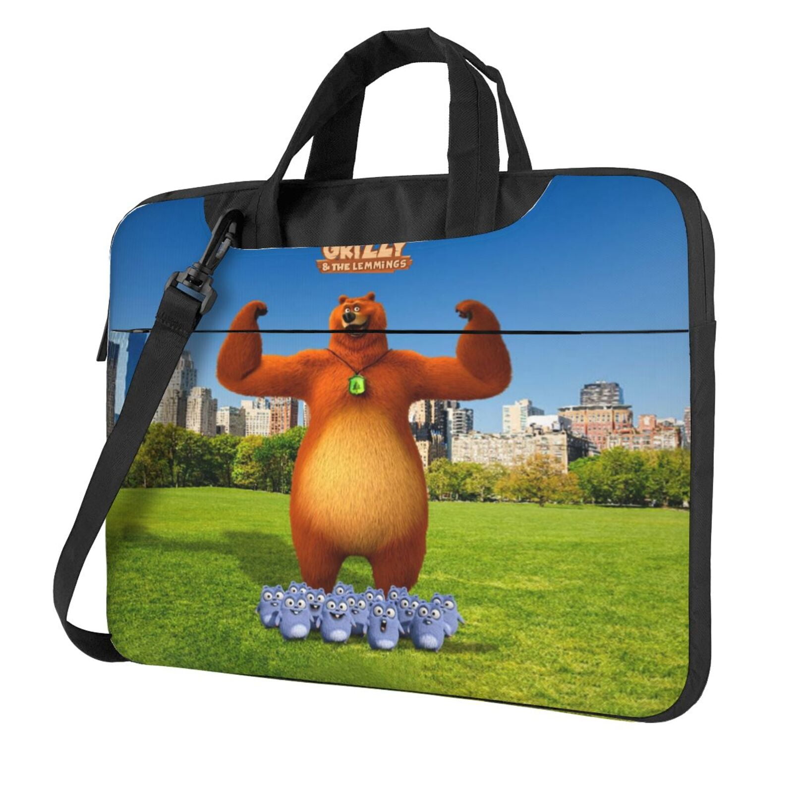 Grizzy and the Lemming Laptop Carrying Bag Tablet Cover Notebook ...