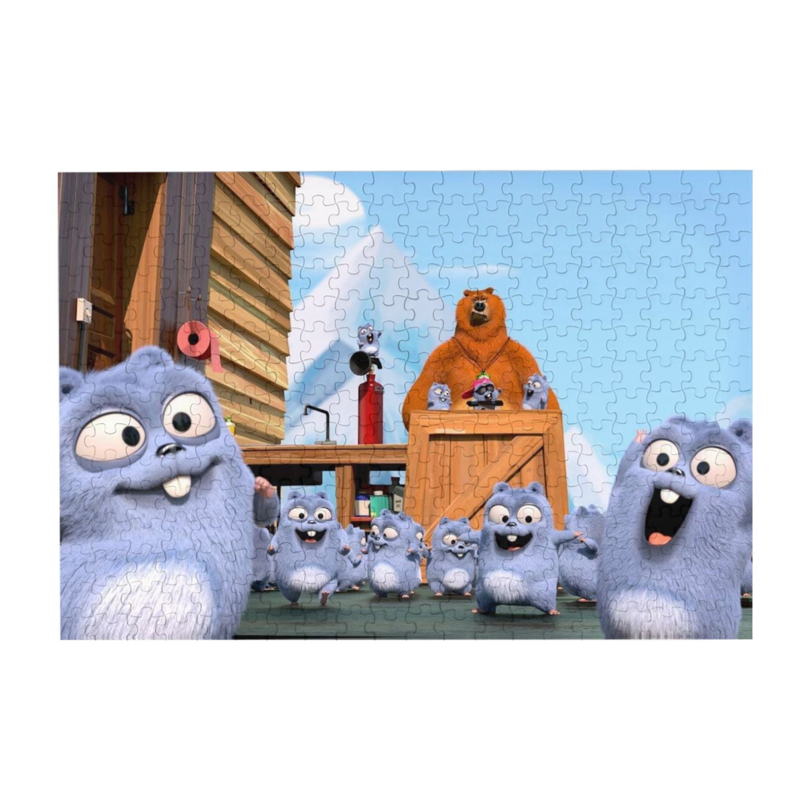 Grizzy and the Lemmings Puzzle For Adults & Kids - 300 Piece Jigsaw ...