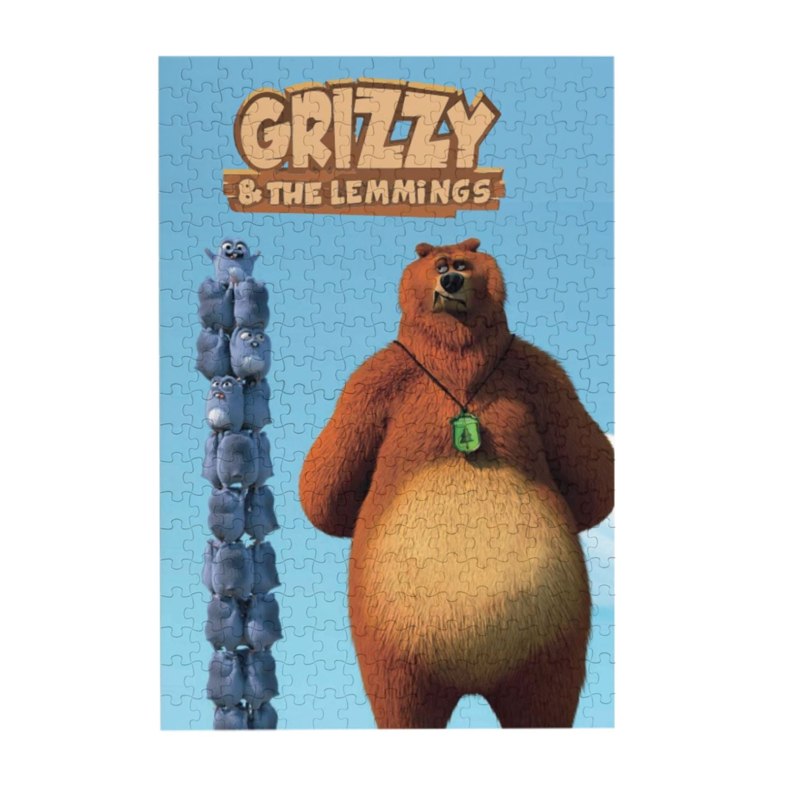 Grizzy and the Lemmings Puzzle For Adults & Kids - 300 Piece Jigsaw ...
