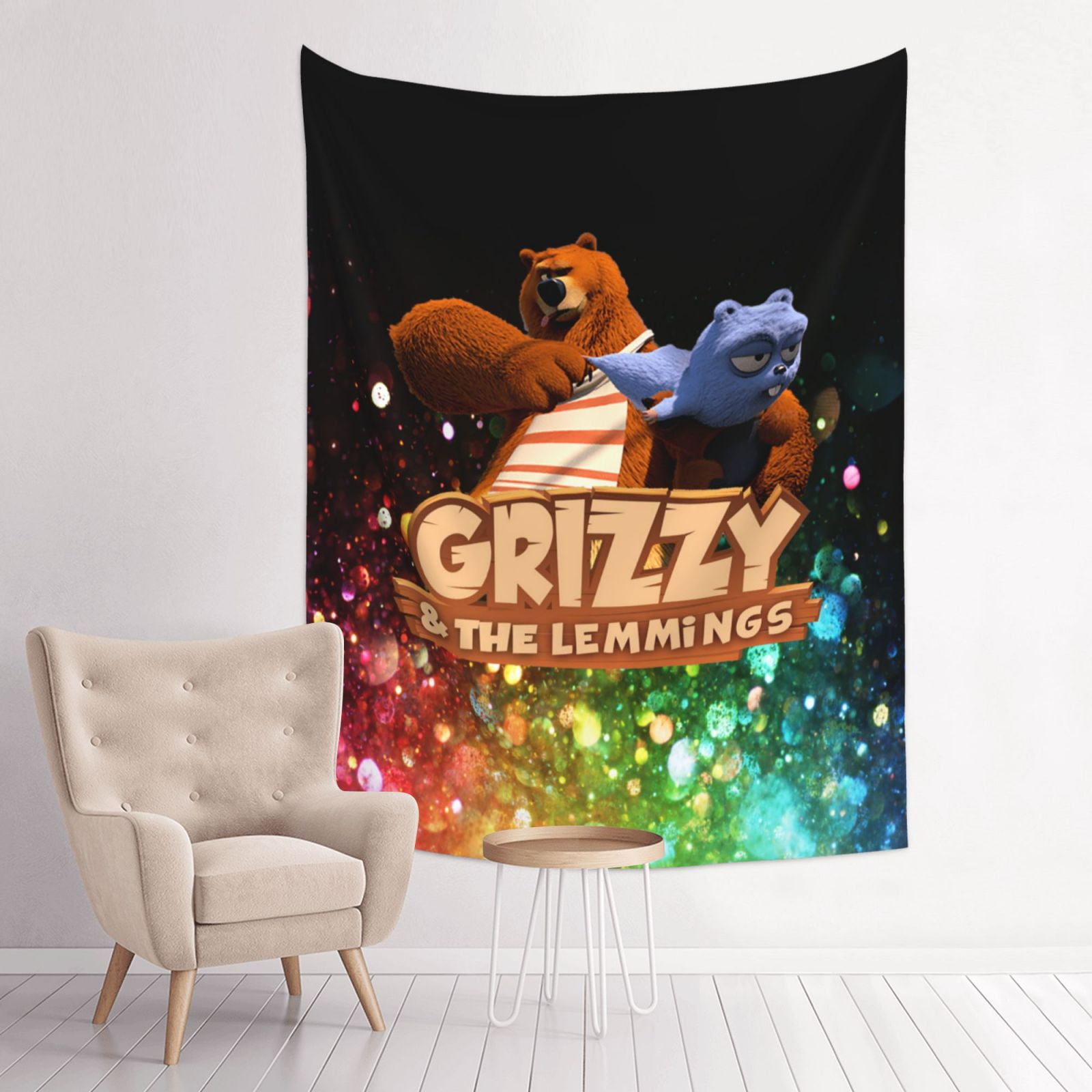 Grizzy and the Lemming Tapestry Anime Poster Large Background Wall Art ...