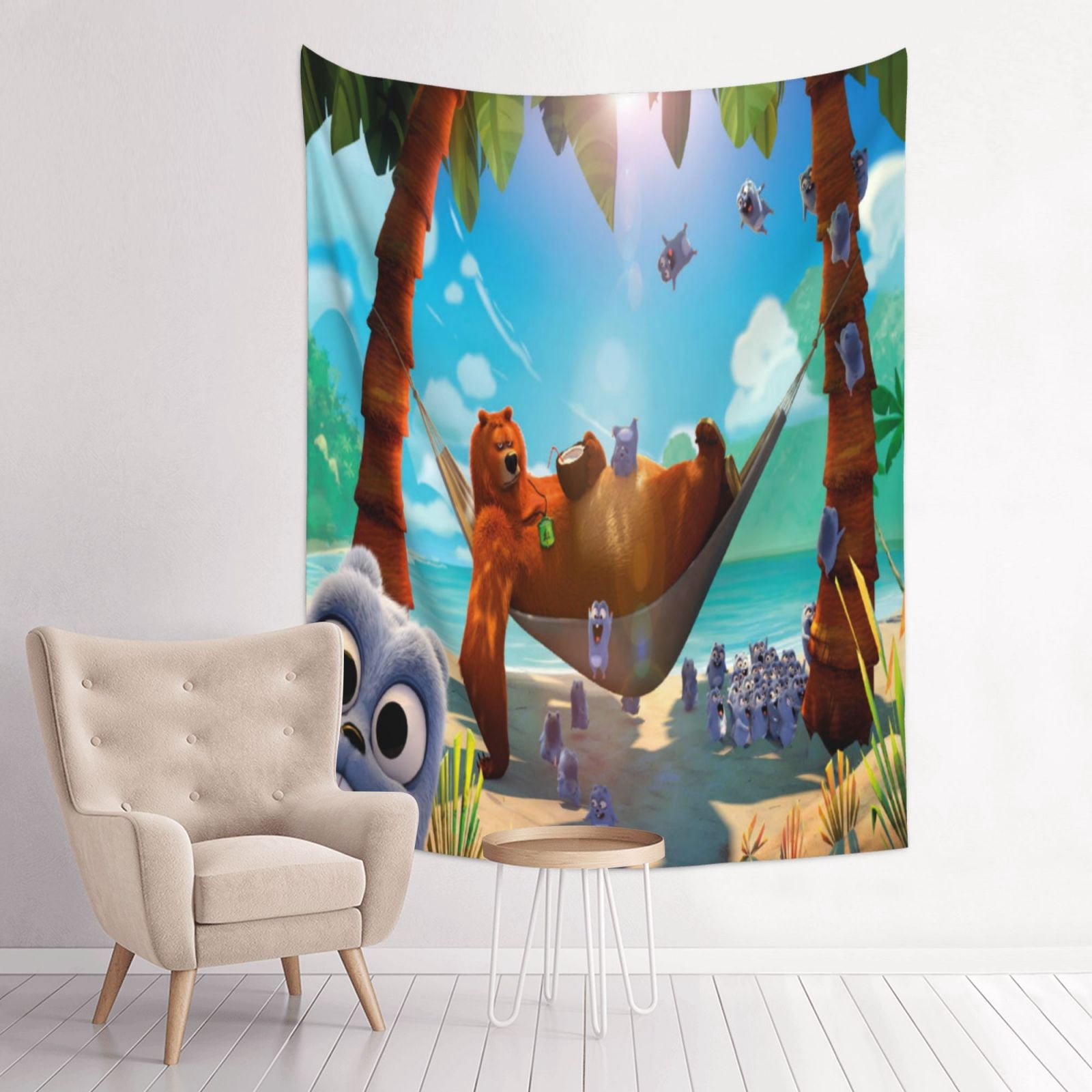 Grizzy and the Lemming Tapestry Anime Poster Large Background Wall Art ...