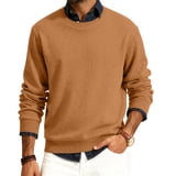 GrmtClth Crew Neck Sweaters Men Lightweight Knitted Sweaters Classic ...