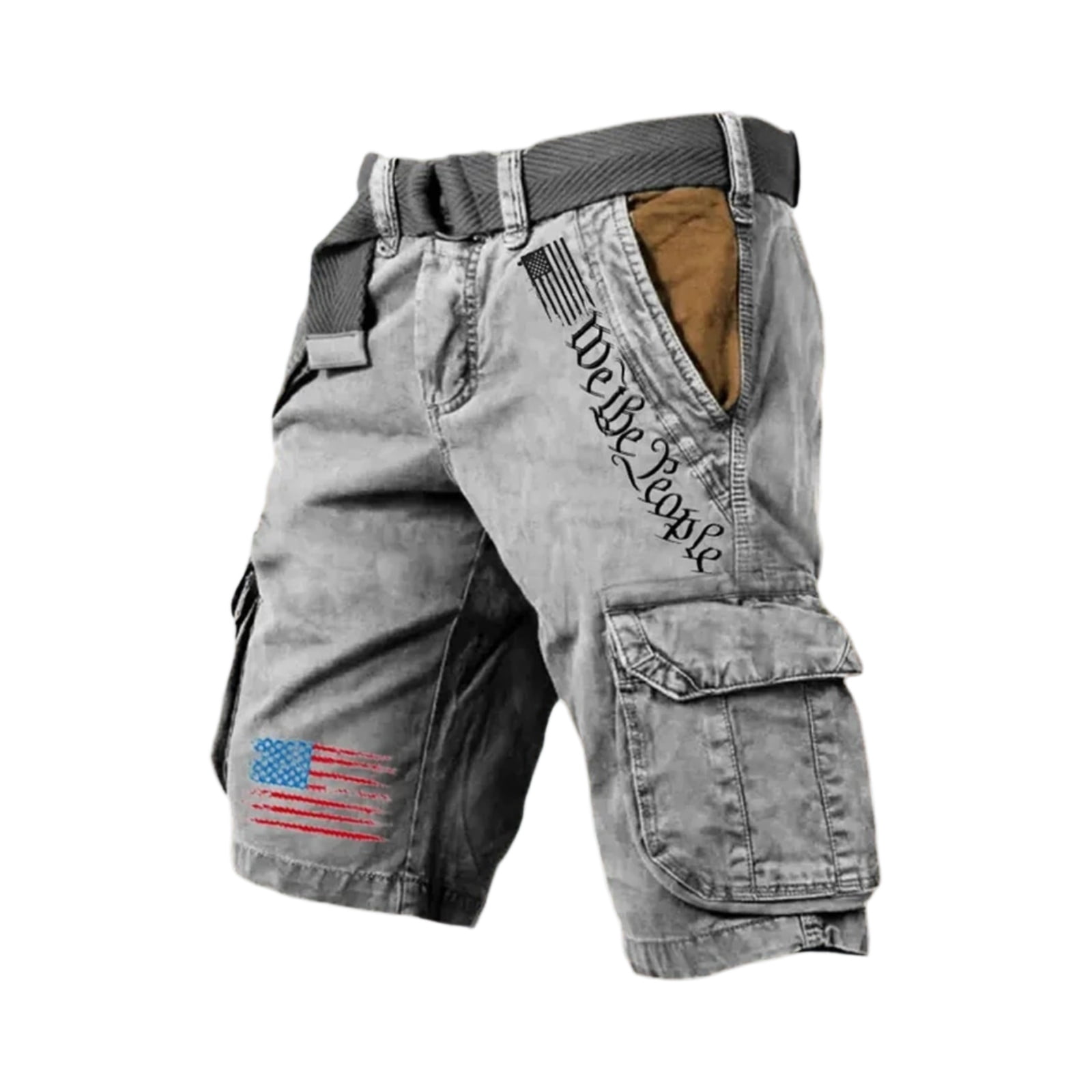 GrmtClth Men's 250th Anniversary Usa Cargo Shorts Casual 1776-2026 ...