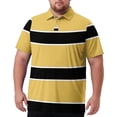 GrmtClth Mens Big & Tall Soft Pastel Tone Stripe Sport Shirt Short ...