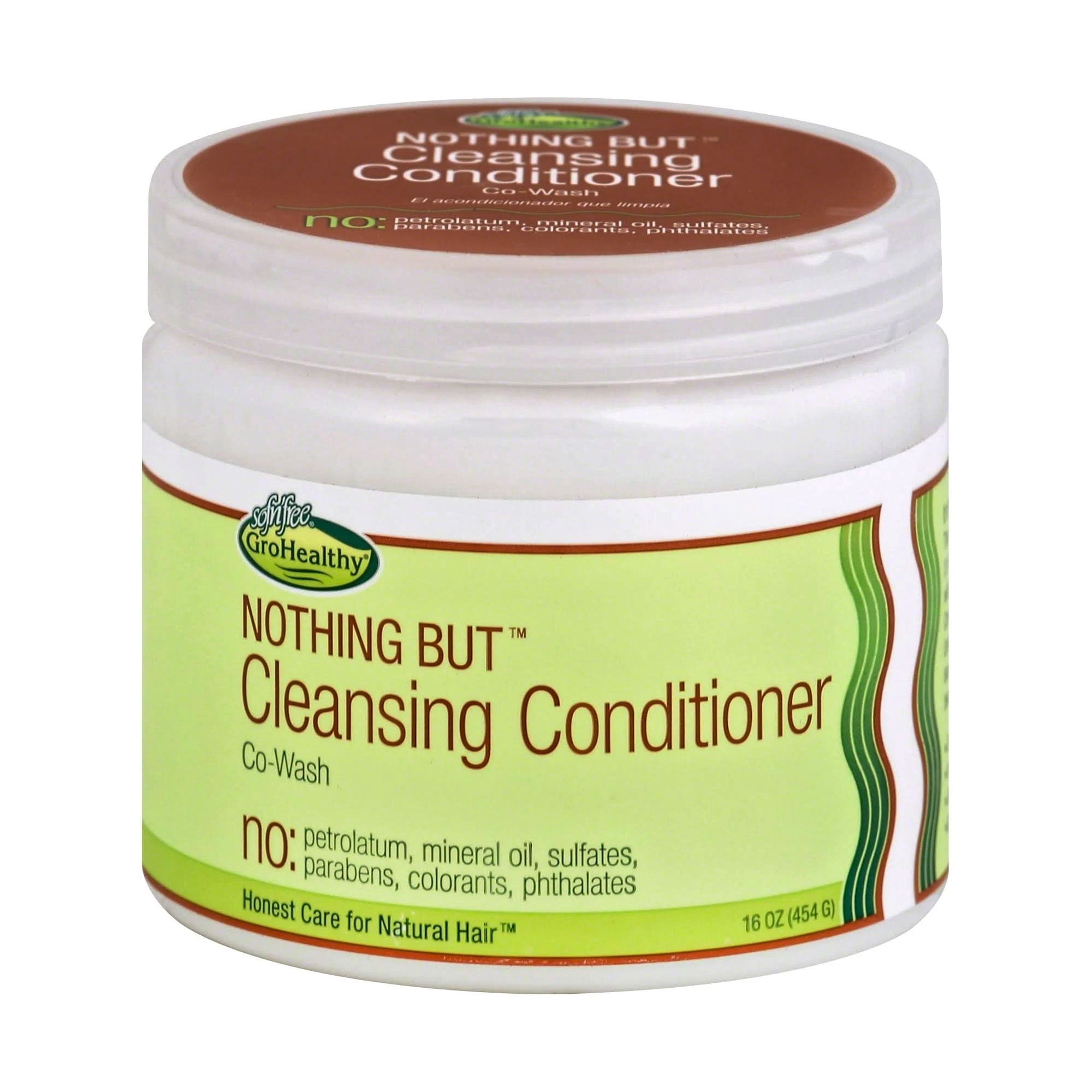 Gro Healthy Nothing But Conditioner Cleansing 16 Oz, Pack of 2 ...