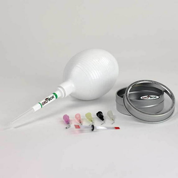 Gro Mor Vacuum Seeder - Handheld Tool with Adjustable Tips, Storage ...