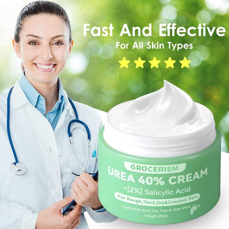 Grocerism Urea Cream 40 Percent For Feet Plus 2% Salicylic Acid Foot ...