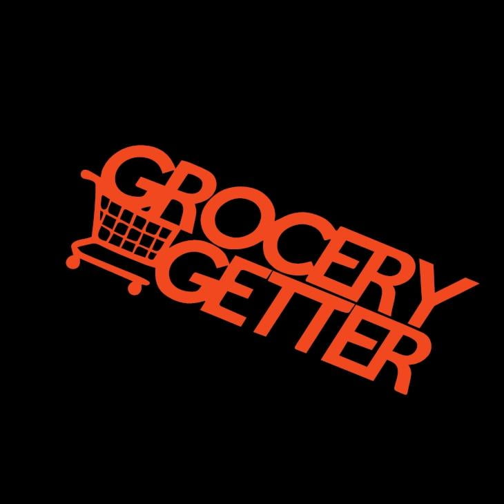 Grocery Getter Fast Cart Vinyl Decal Sticker UV & Waterproof Bumper ...