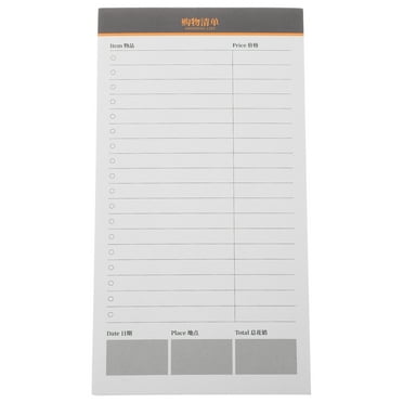 HJQEQVD Magnetic Notepads Notepads For Grocery List Shopping List To-Do ...