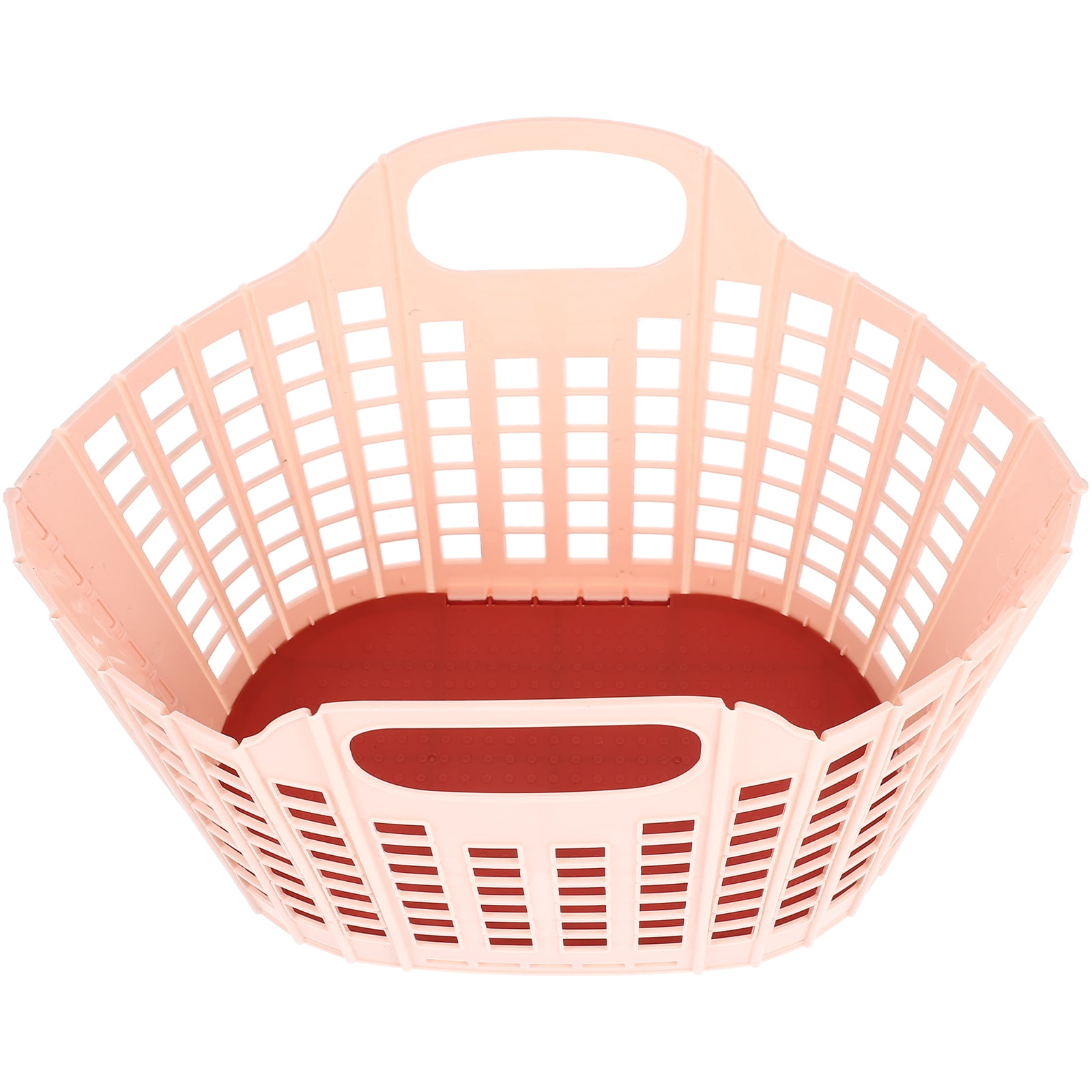 Grocery Shopping Basket Handle Design Fruits Storage Handheld Foldable ...