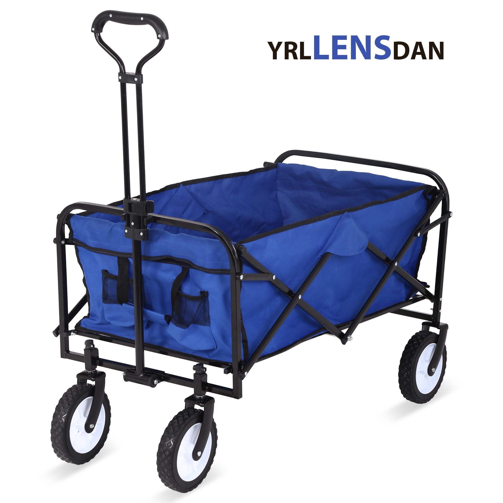 YRLLENSDAN Grocery Wagon Outdoor Wagon Cart Portable Wagon Beach Wagon ...