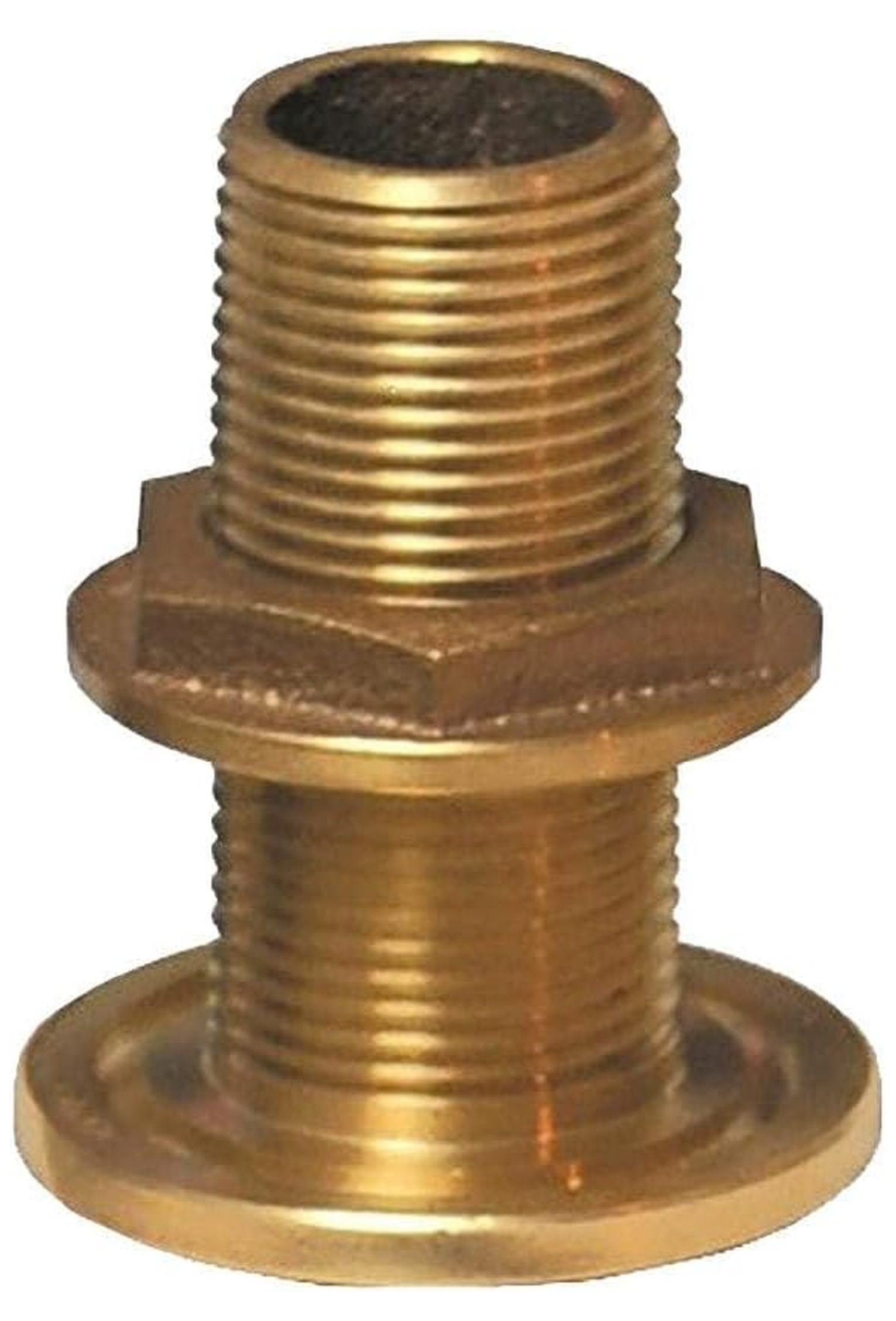 Groco 2-Inch Thru-Hull with Grounding Nut - Walmart.com