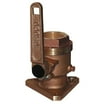 Groco SBV-P Bronze Full-Flow Flanged Safety Seacock with 2 Driver Ports ...