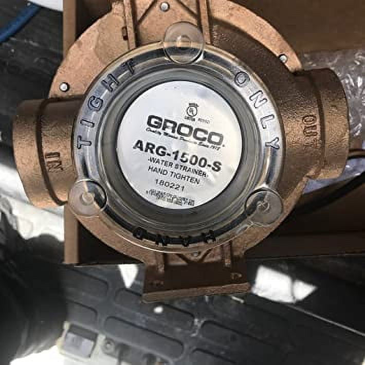 Groco Intake Strainer with Filter Basket 3/4" ARG-755S - Walmart.com