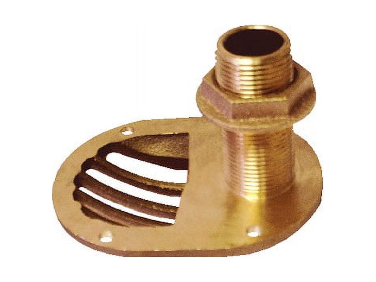 Groco STH100W; Bronze Scoop Thru Hull W/Nut G 1 Inch - Walmart.com