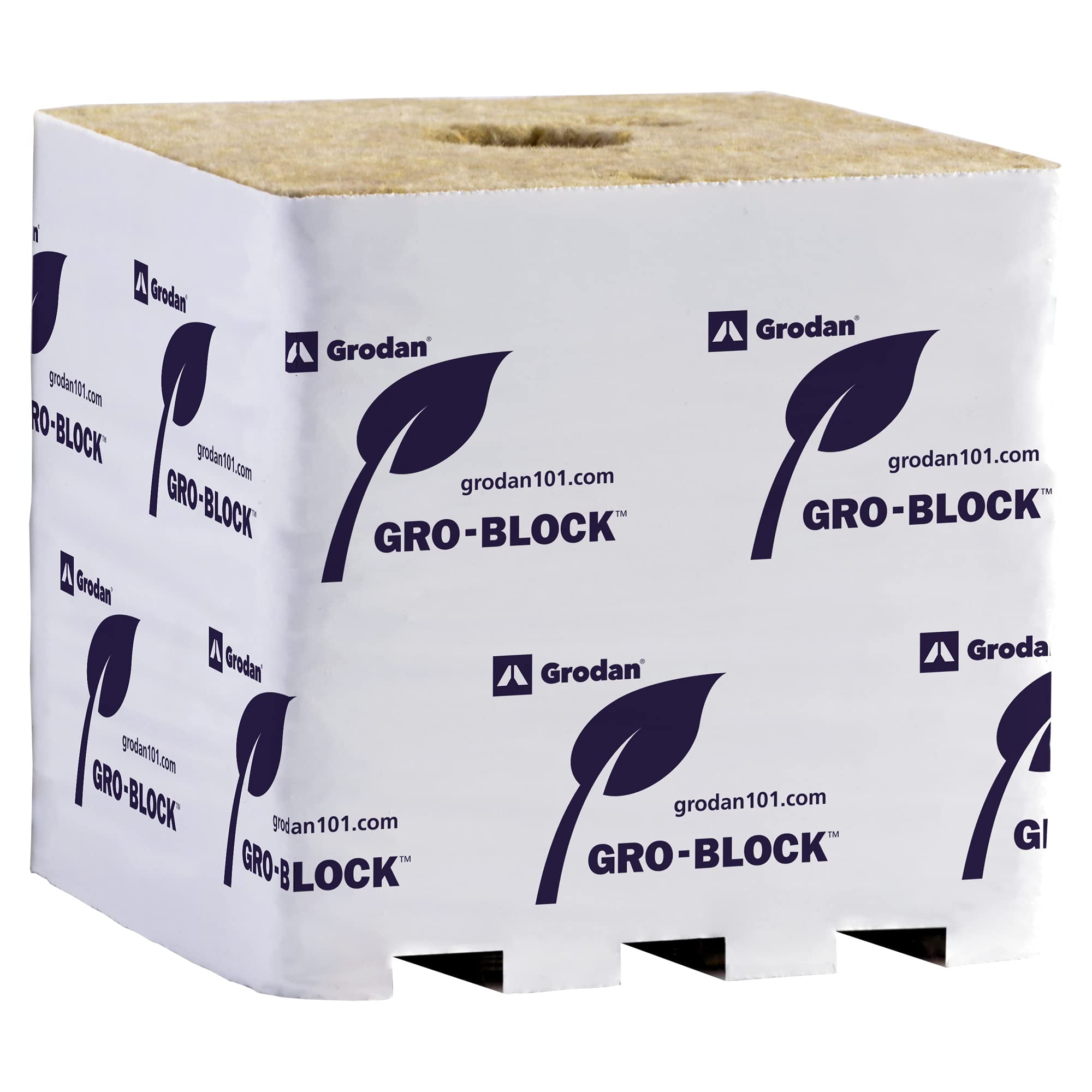 Grodan Improved GRO-Block 6 inch Hugo - Walmart.com