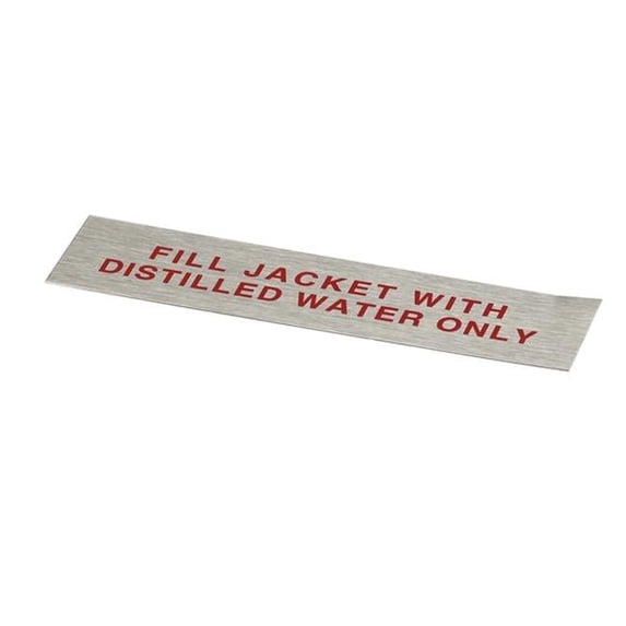 Groen Z026450 Distilled Water Label - Walmart.com
