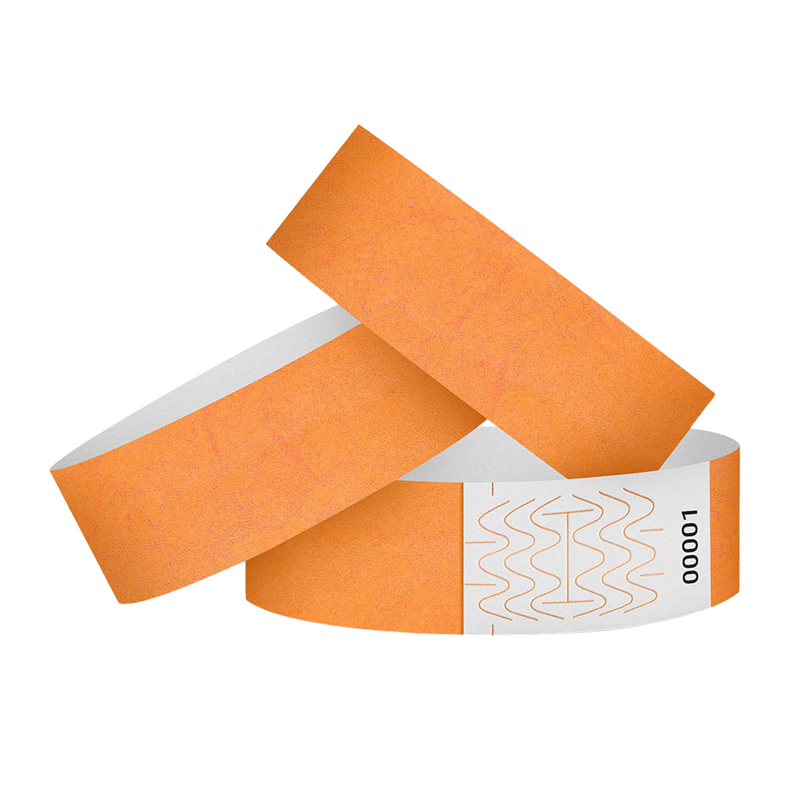 Grofry 100 Pcs Paper Bracelets Waterproof Tear Resistant Identification ...