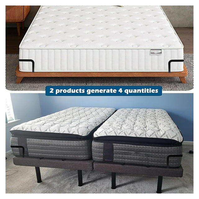 Grofry 2Pcs/Set Metal Mattress Stabilizers Mattress Retainer Bar Anti ...