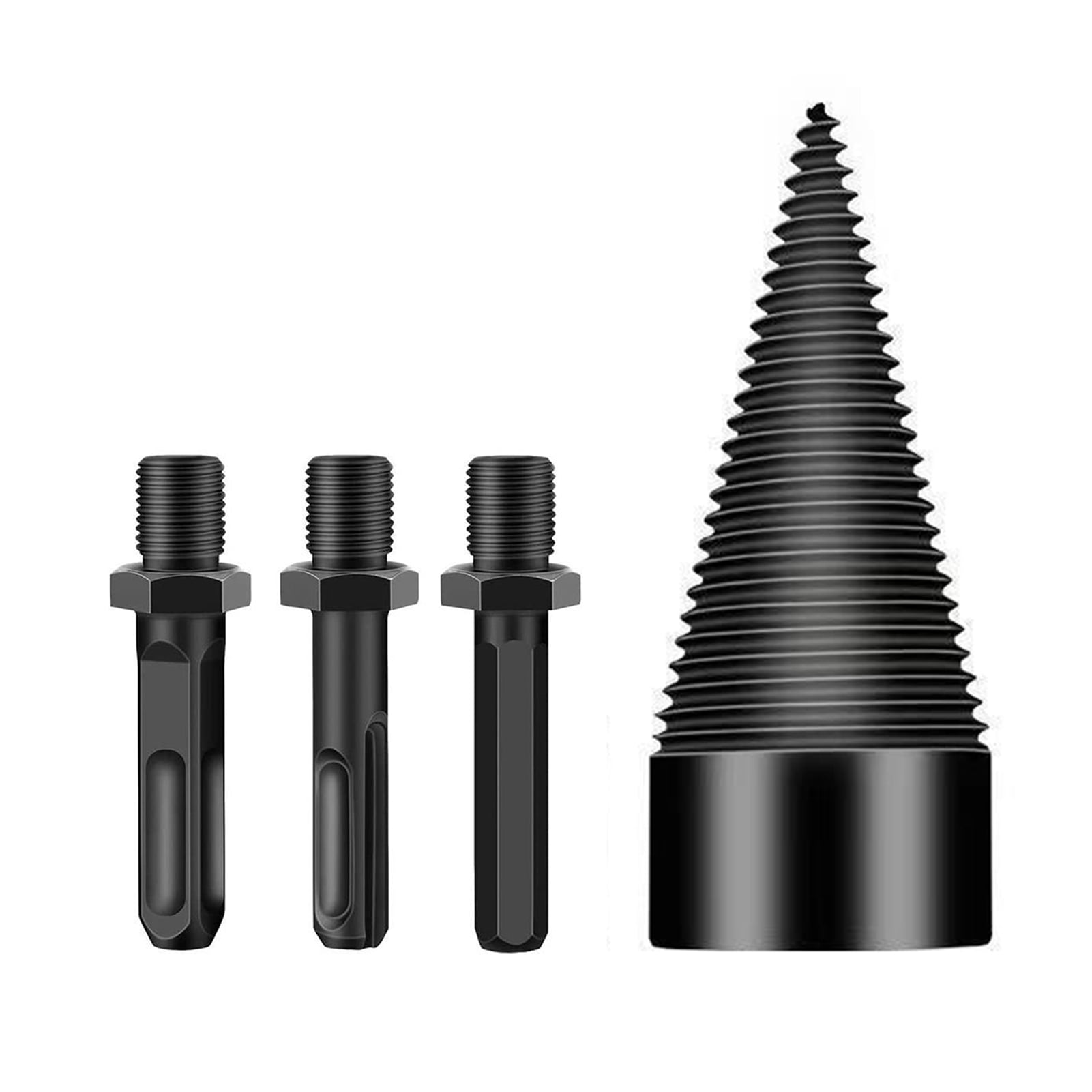 Grofry 42mm Wood Splitter Drill Bit Firewood Log Splitting Drill Bit ...