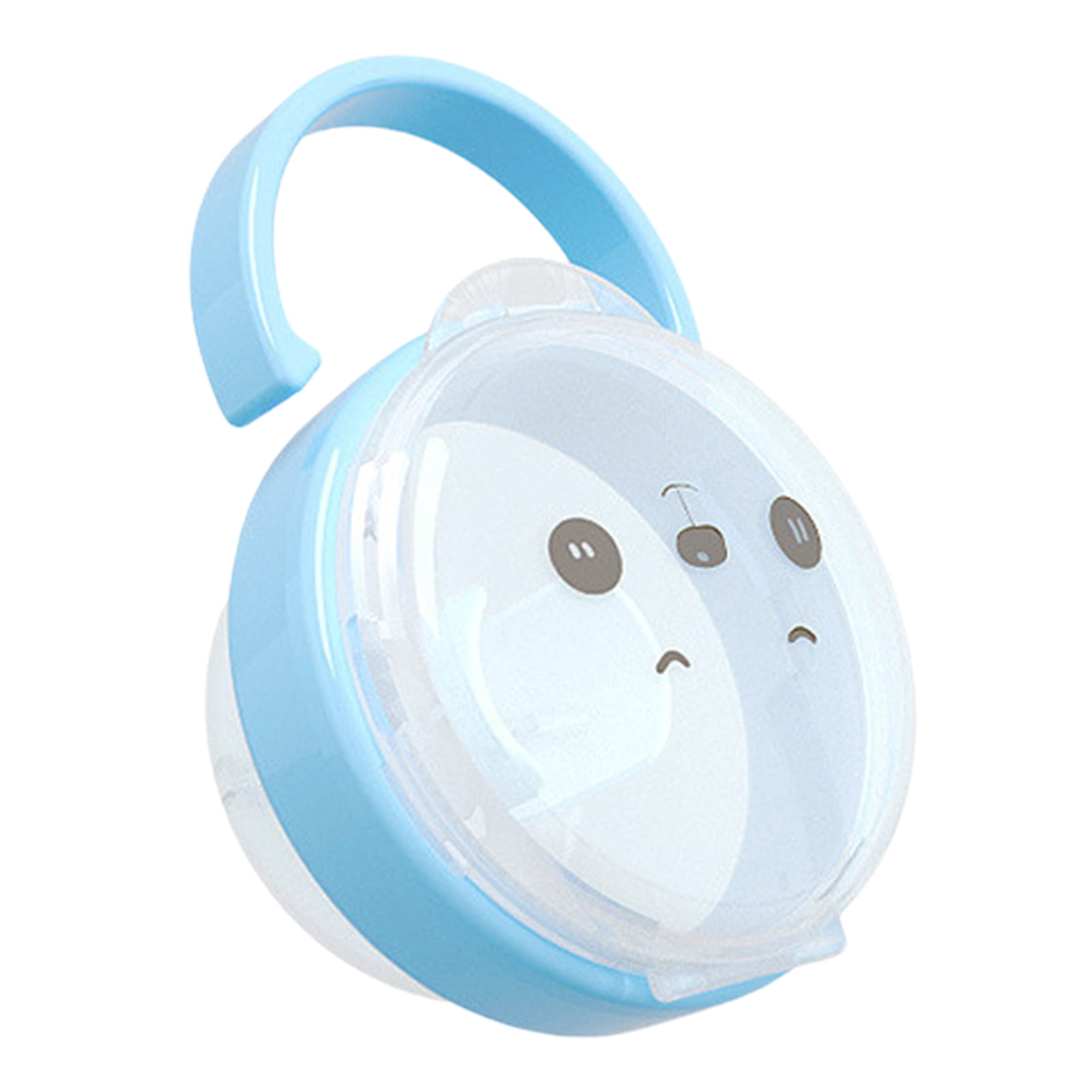 Grofry Baby Portable Pacifier Teether Storage Box Dust-Proof Cover Case ...