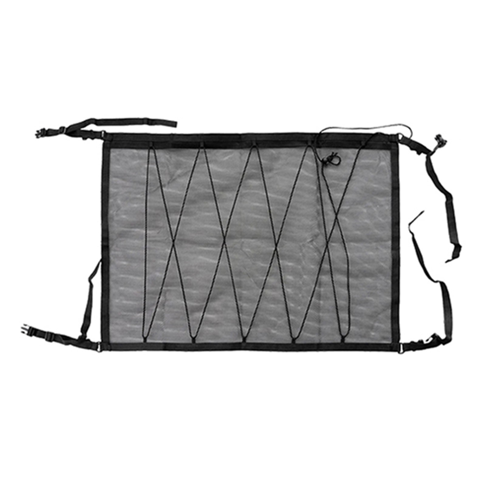 Grofry Car Ceiling Storage Net Pocket Adjustable Roof Tent Cargo Net ...