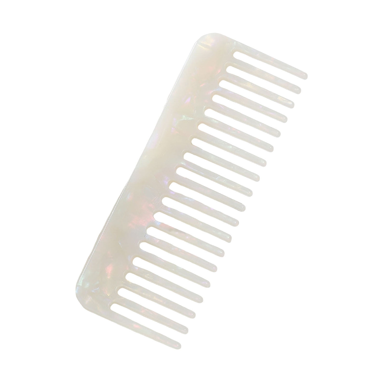 Grofry Cellulose Acetate Hair Comb Wide Teeth Anti-static Scalp Massage ...