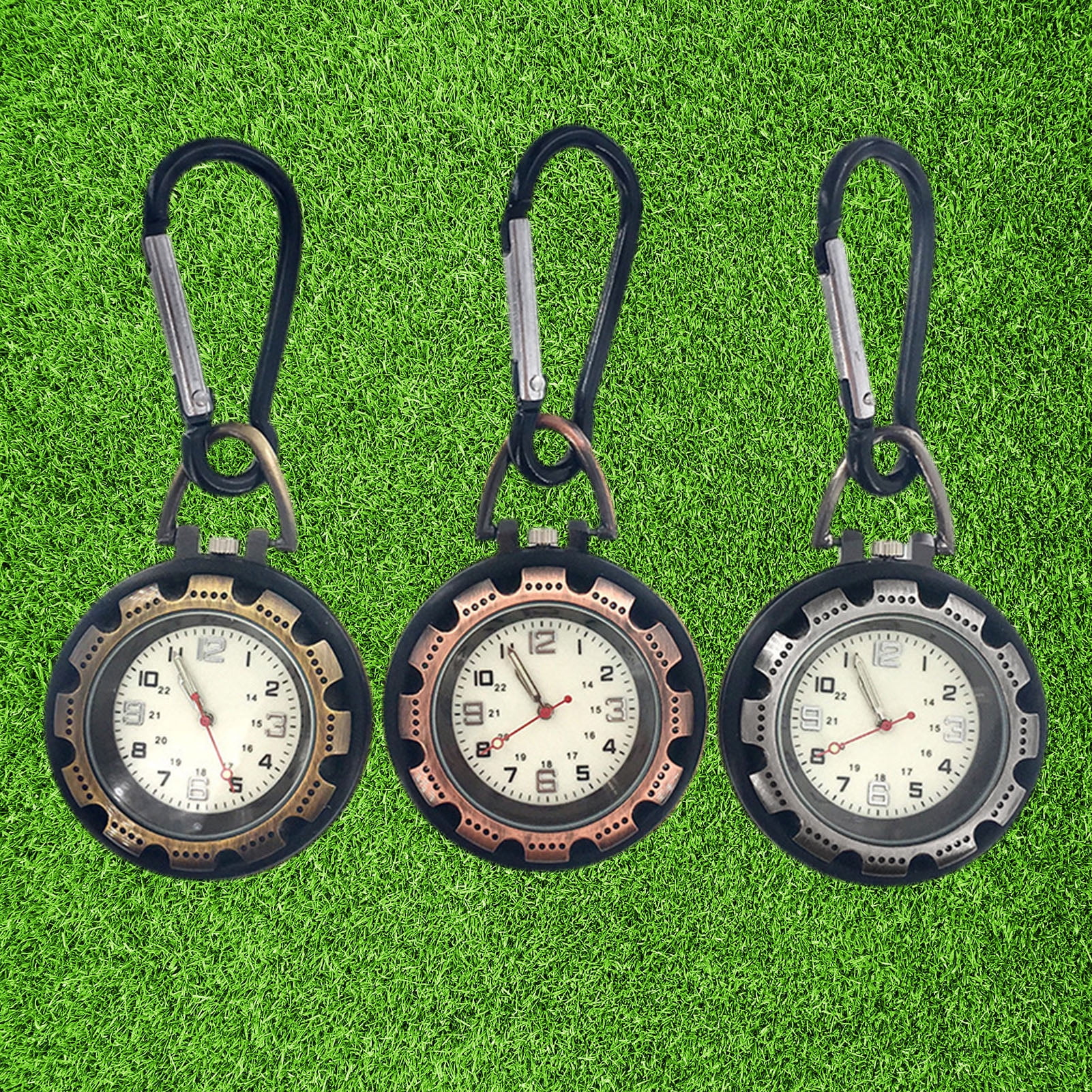 Grofry Digital Carabiner Watch Anti-oxidation Shock Resistance Vintage ...