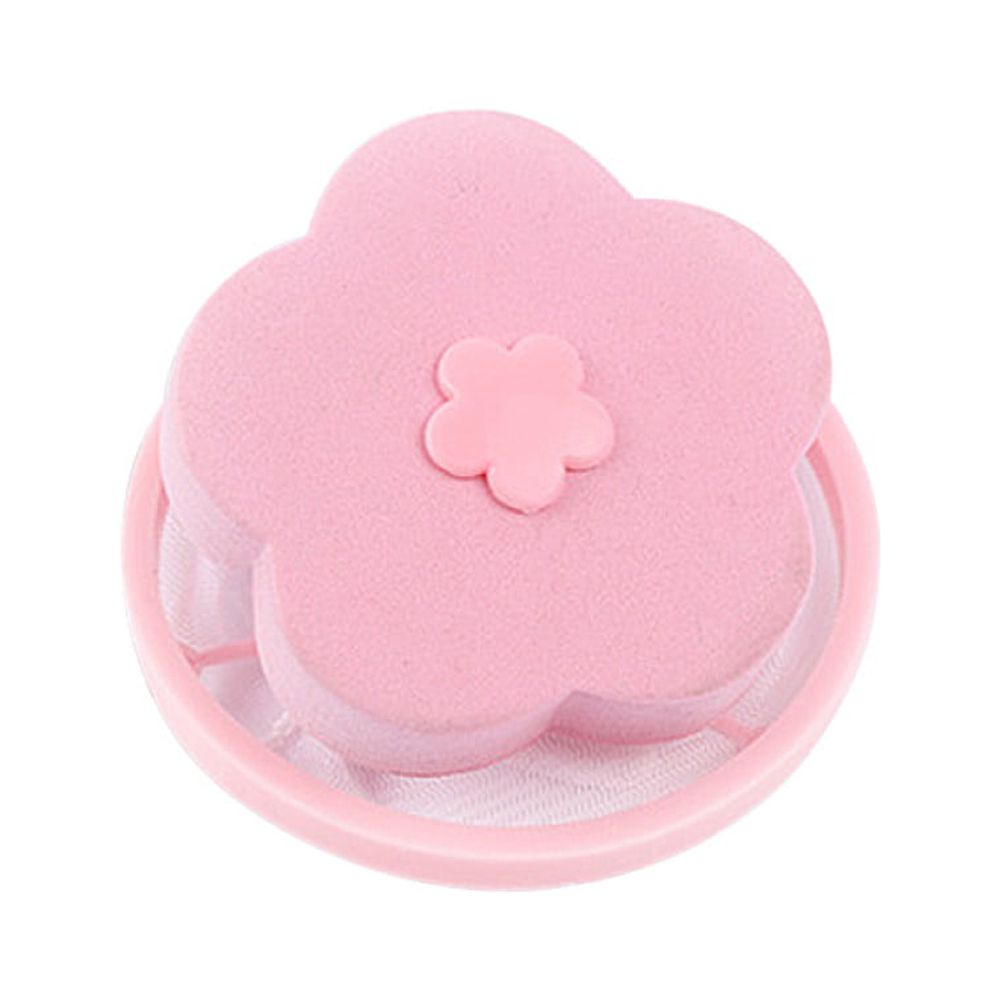 Grofry Flower Shape Washing Machine Hair Removal Laundry Ball Floating ...