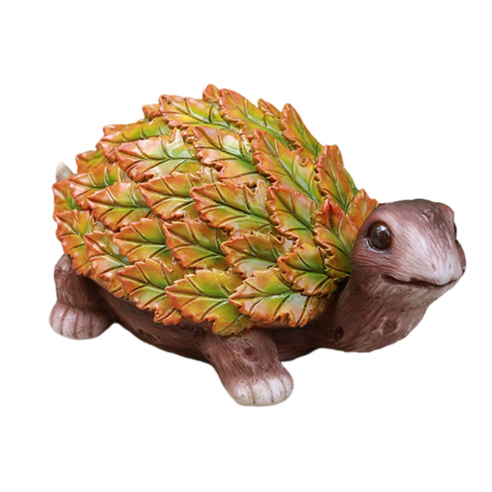 Grofry Garden Leaf Animal Figurine Turtle Owl Squirrel Rabbit Fox Bird ...
